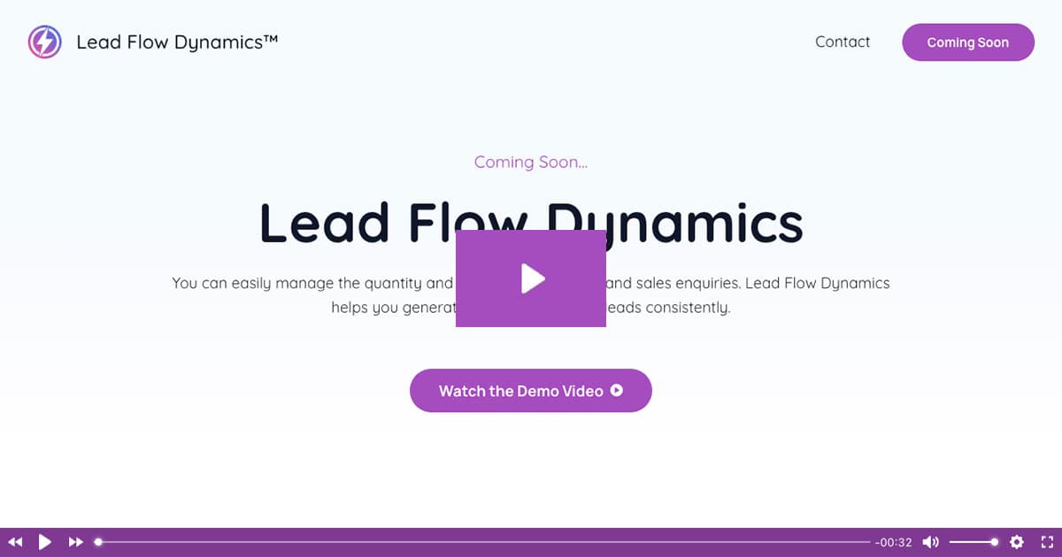 Lead Flow Dynamics™ | Improve Your Lead Quantity and Quality
